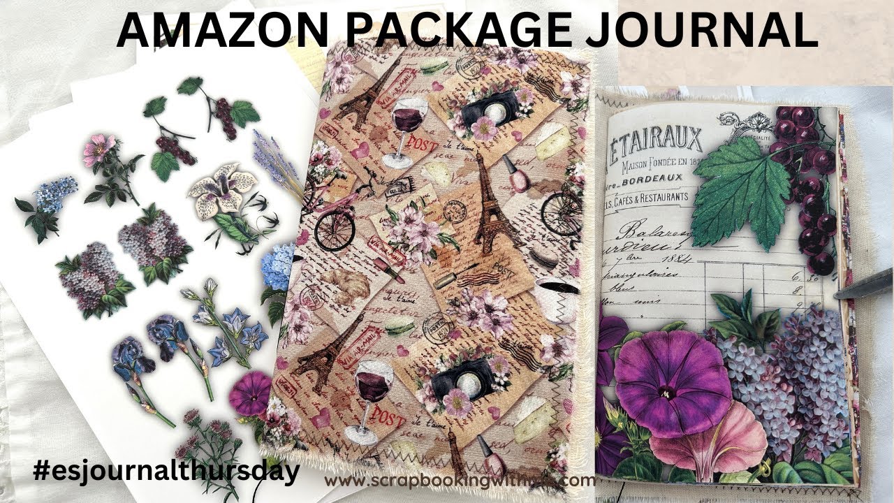 #esjournalthursday ~ AMAZON PACKAGE JOURNAL ~ QUICK AND EASY COVER ...