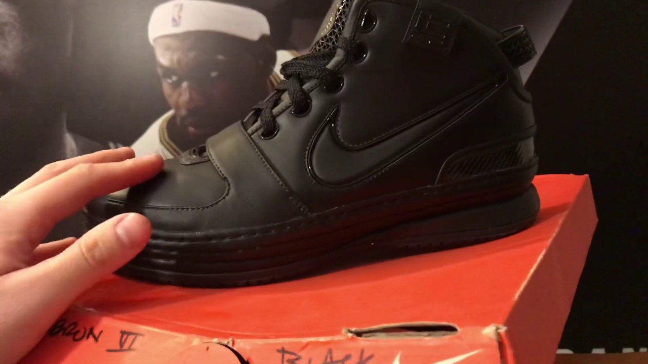 Lebron 6 Triple Black Sample - YouTube