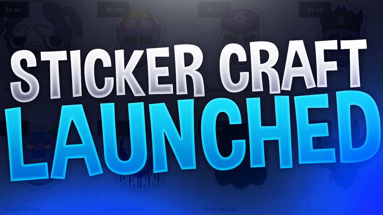 STICKER CRAFT LAUNCHED!! - YouTube