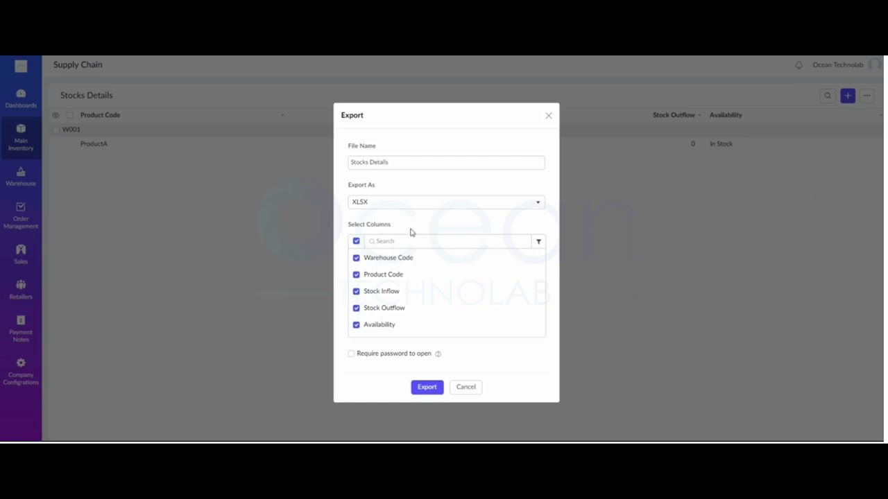 Supply Chain Management Software Demo by Ocean Technolab | Step-by-Step Guide - YouTube