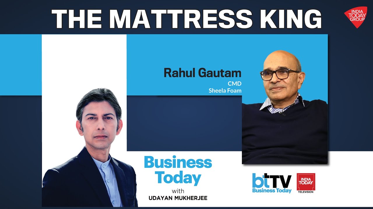 Udayan Mukherjee In A Free-Wheeling Conversation With Sheela Foam CMD ...