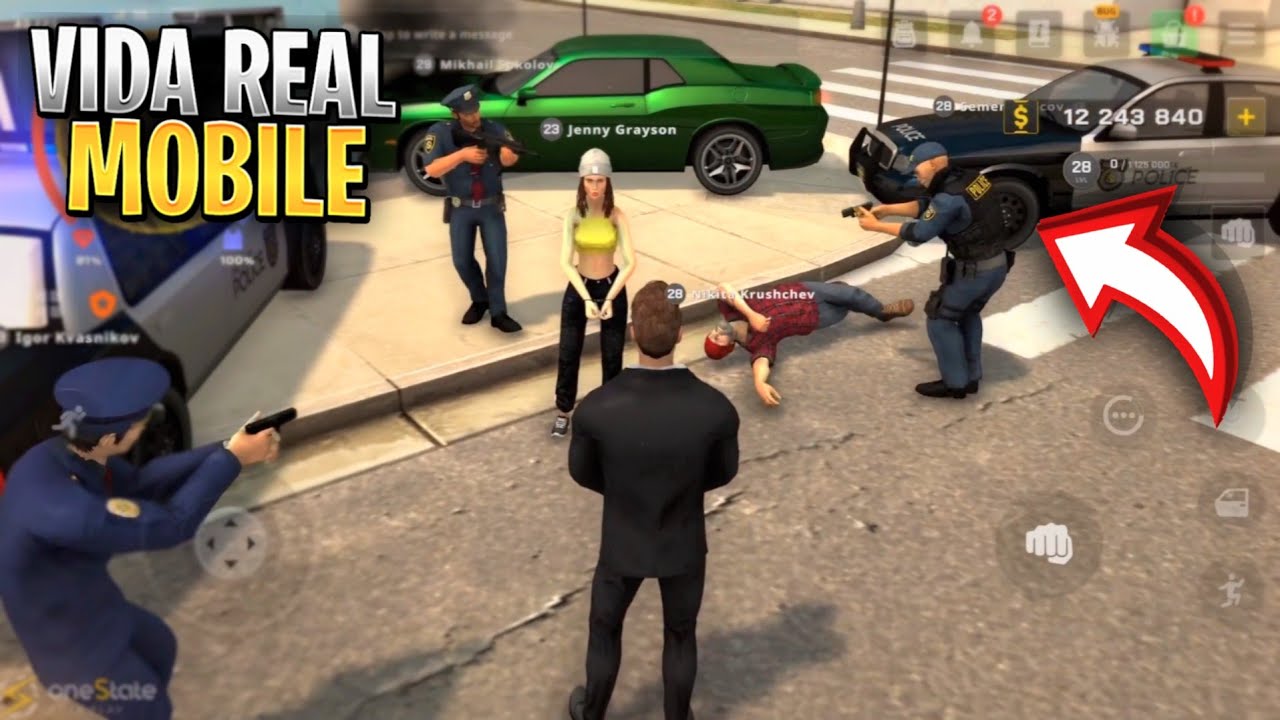 ESSE É O MELHOR JOGO DE VIDA REAL PARA CELULAR!! Novo RP MOBILE🔥 One ...