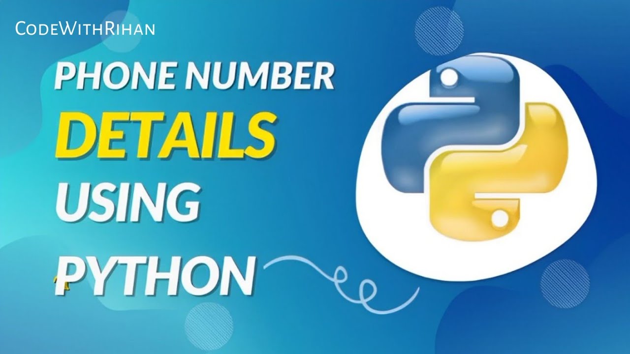 Get Phone Number Details Using Pydroid 3 App In Android Phone Python 3176