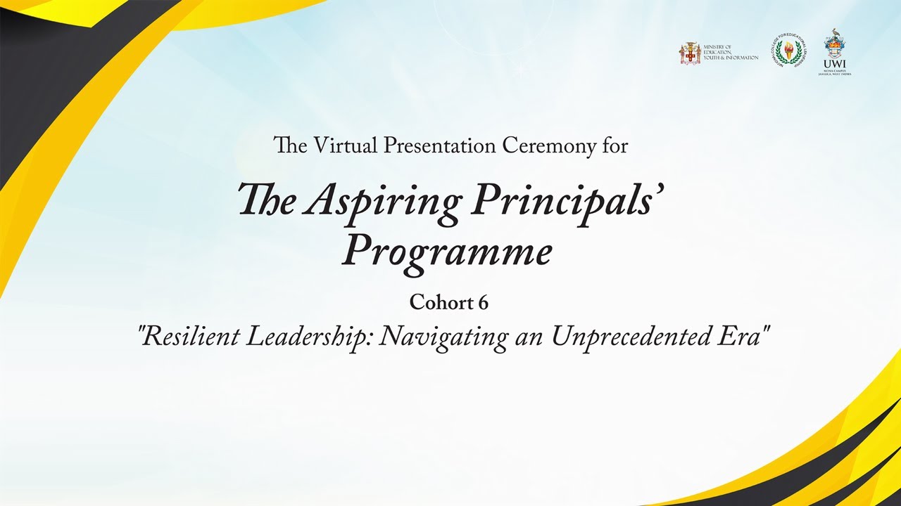 Part 1 || The Aspiring Principals' Programme || Cohort 6 || Virtual ...