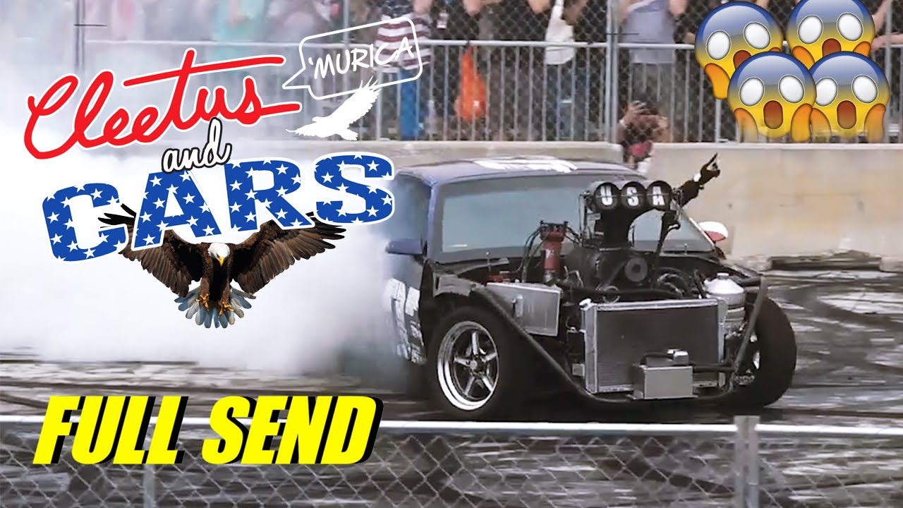 Cleetus McFarlands MOST EPIC burnout in Toast (Cleetus and Cars April ...