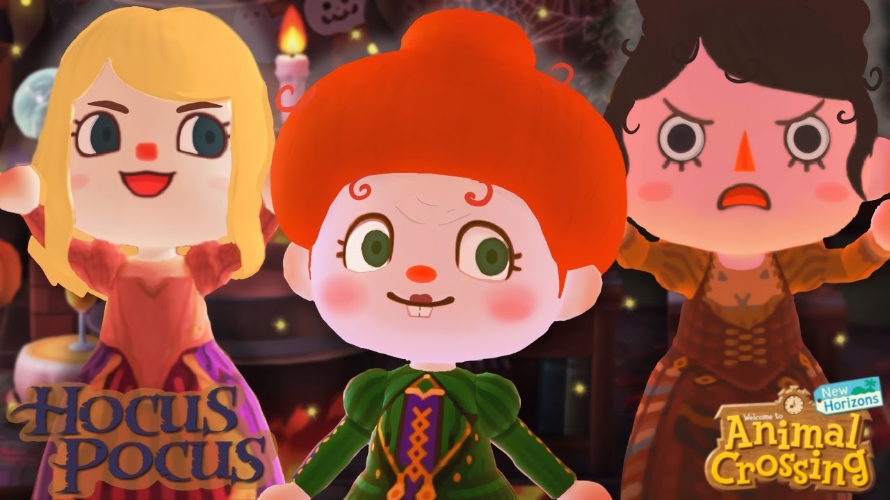 [ACNH] I Put a Spell On You - "Hocus Pocus" - YouTube