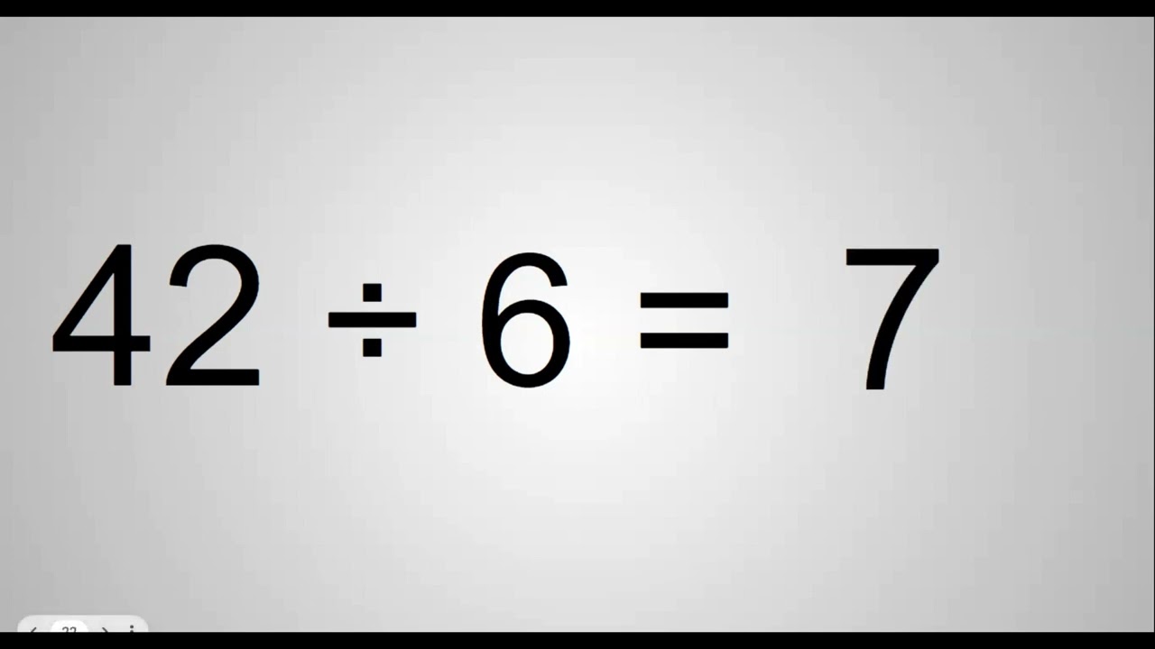 Math Facts Divided By 6 9 YouTube Math Facts Divided By 6 9 YouTube