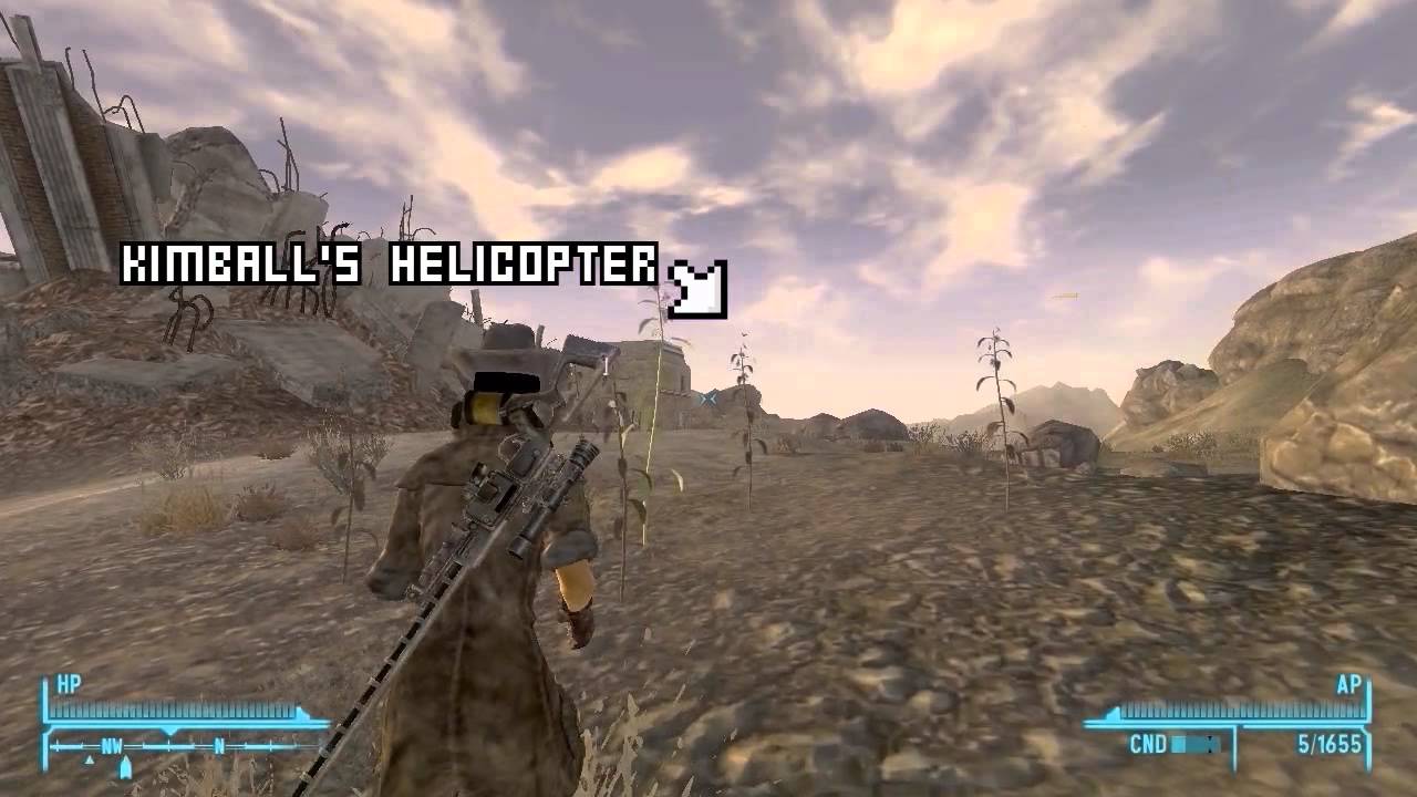 Fallout NV - Destroying Bear Force One post-mission - YouTube