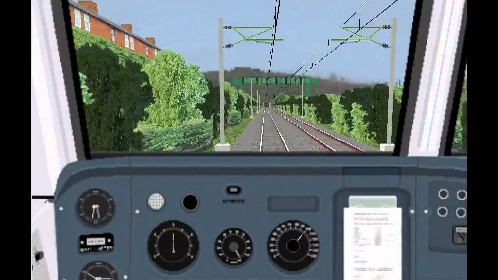 OpenBVE Class 91 East Coast Mainline (DVT end) - YouTube