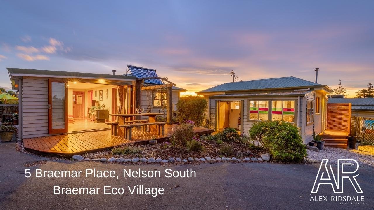 5 Braemar Place, Nelson South, Braemar Eco Village - YouTube