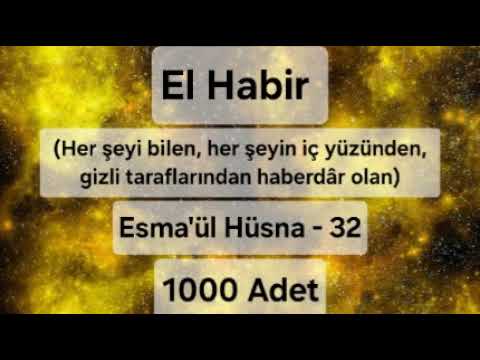 El Habir Esması | 1000 Adet