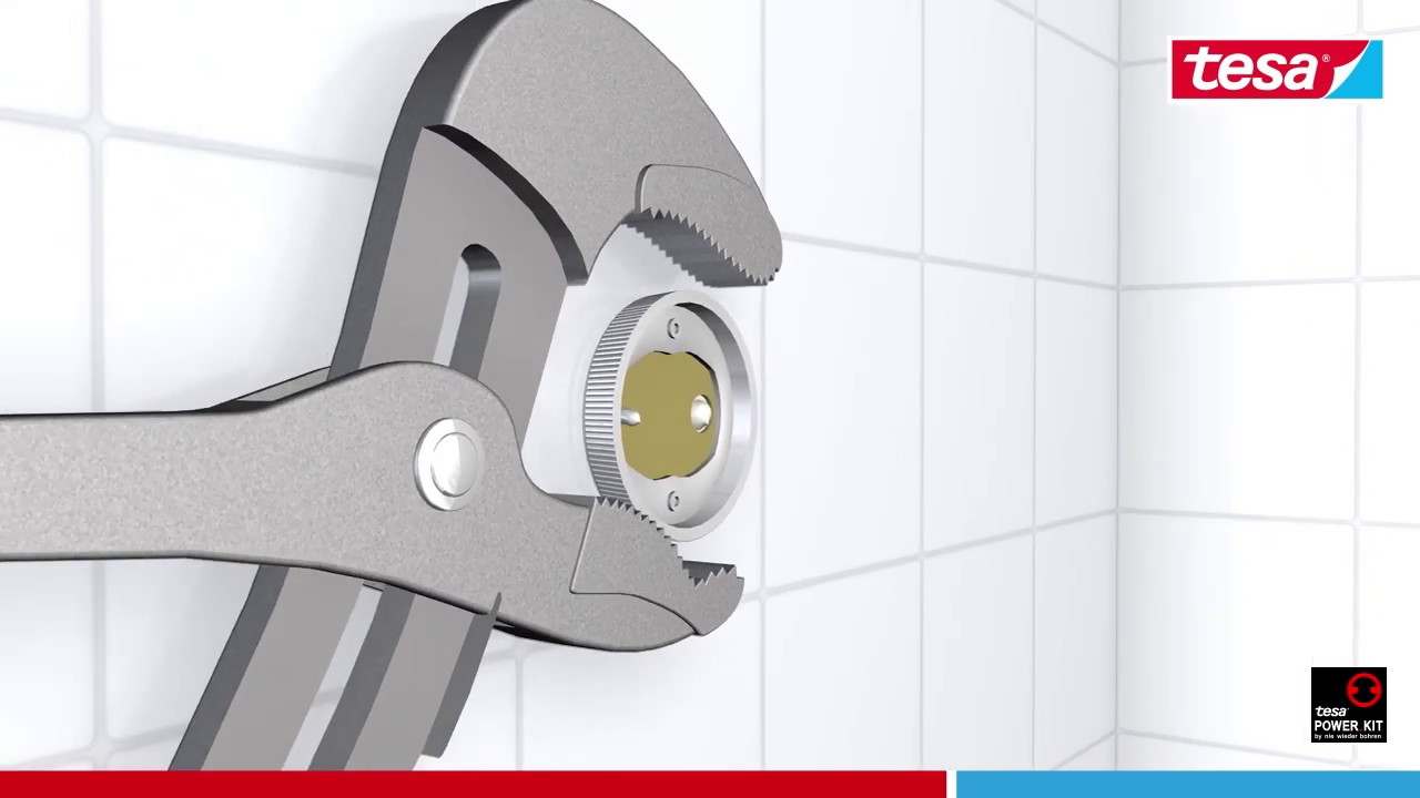 Akcesoria tesa® – jak działa technologia montażu tesa® Power.Kit? - YouTube