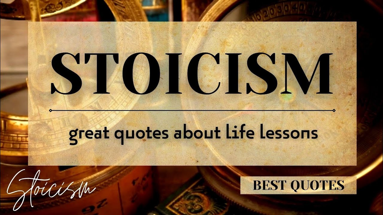 Stoicism quotes of all time - Best quotes - YouTube