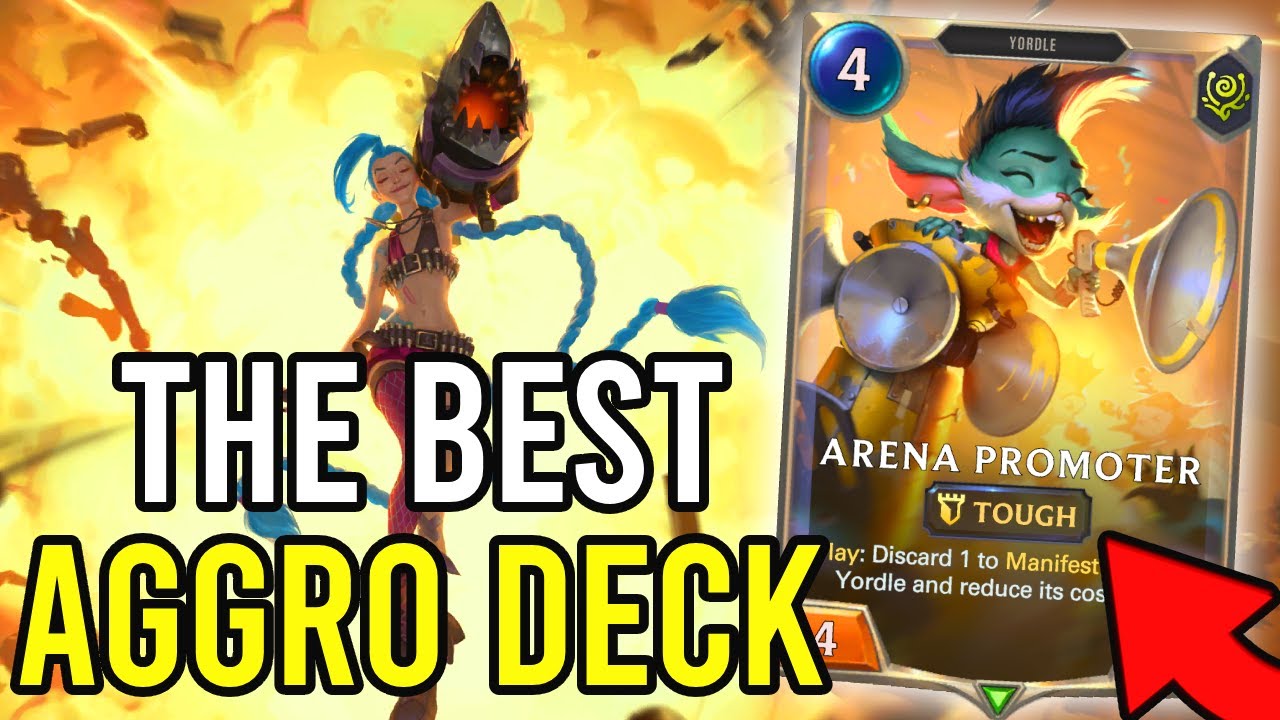 This Jinx Deck Is The BEST One Yet! | Legends of Runeterra - YouTube
