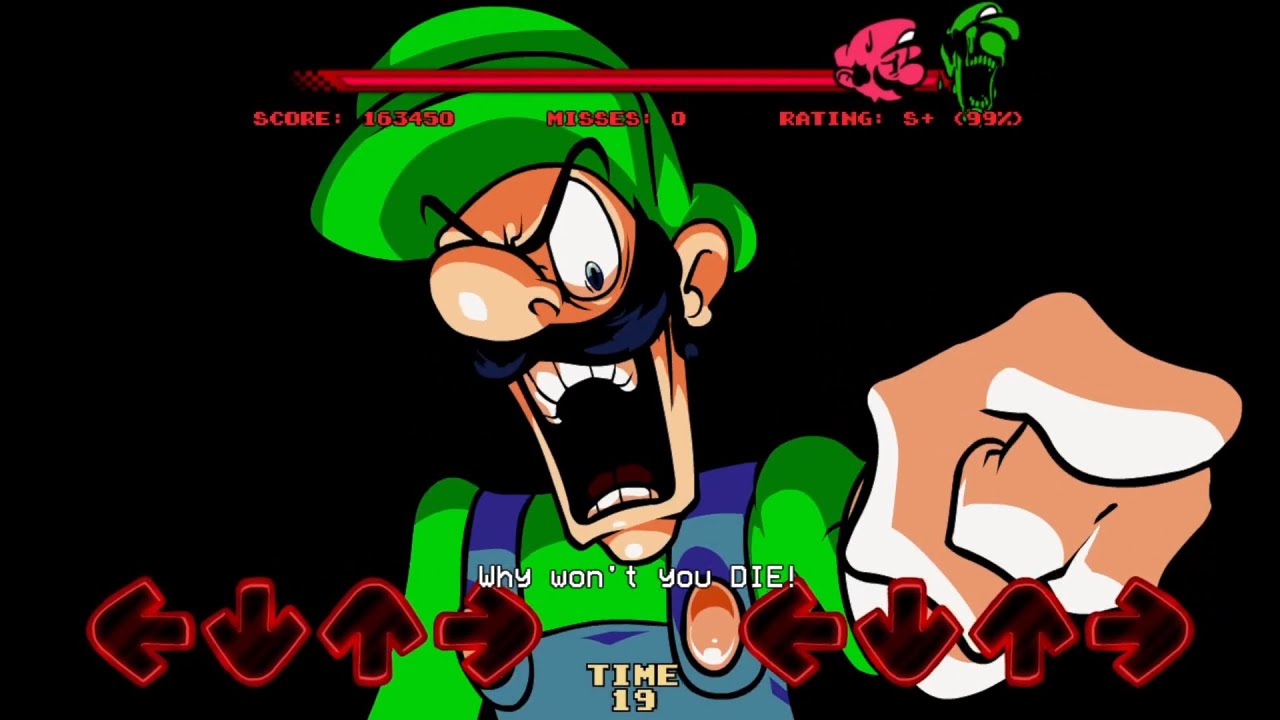 Friday Night Funkin': Mario's Madness V2! - Oh God No (FC) - YouTube