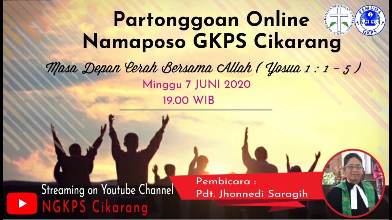 Partonggoan Namaposo Gkps Cikarang 7 Juni 2020 Youtube