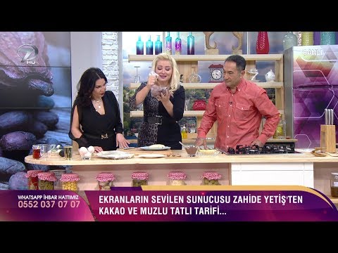 Zahide Yetiş’ten Kalorisiz Tatlı Tarifi
