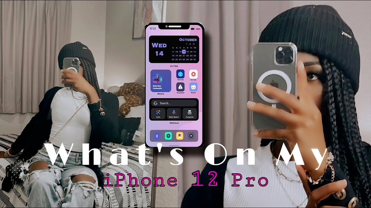 WHAT'S ON MY IPHONE 12 PRO | IOS 16 - YouTube