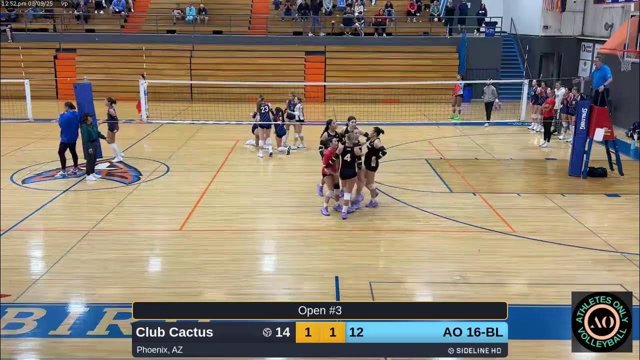 AO 16-BL vs. Club Cactus (2025.03.09) - YouTube
