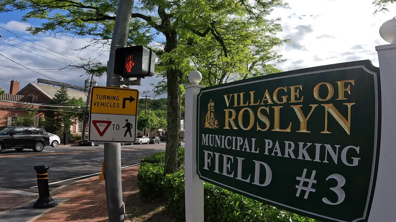 Walking the Village of Roslyn, Long Island, New York - YouTube