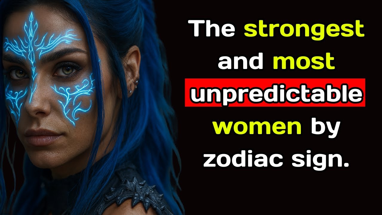 The strongest and most unpredictable women by zodiac sign. - YouTube