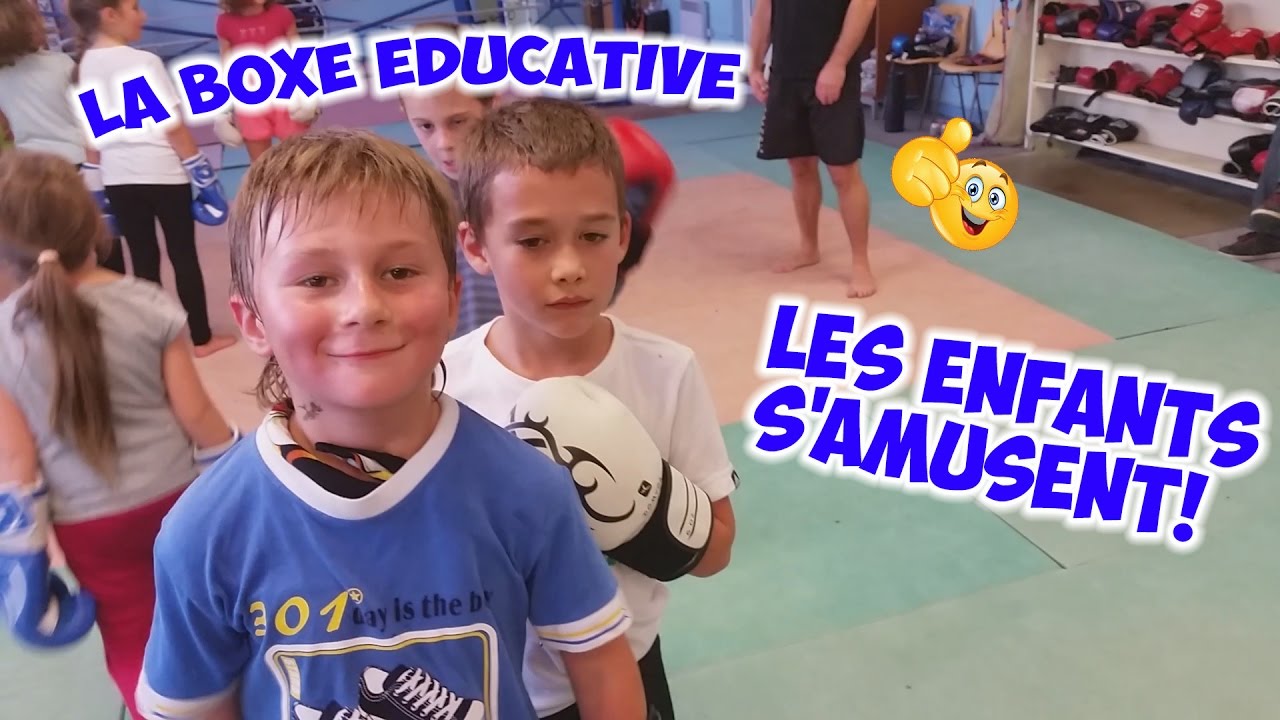Section boxe éducative/ école de boxe - YouTube
