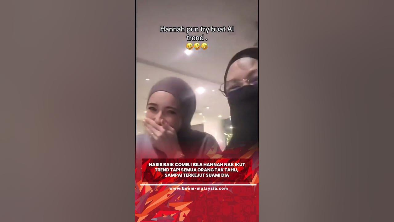 Comel je dia ikut trend😅 #boom #boommalaysia - YouTube