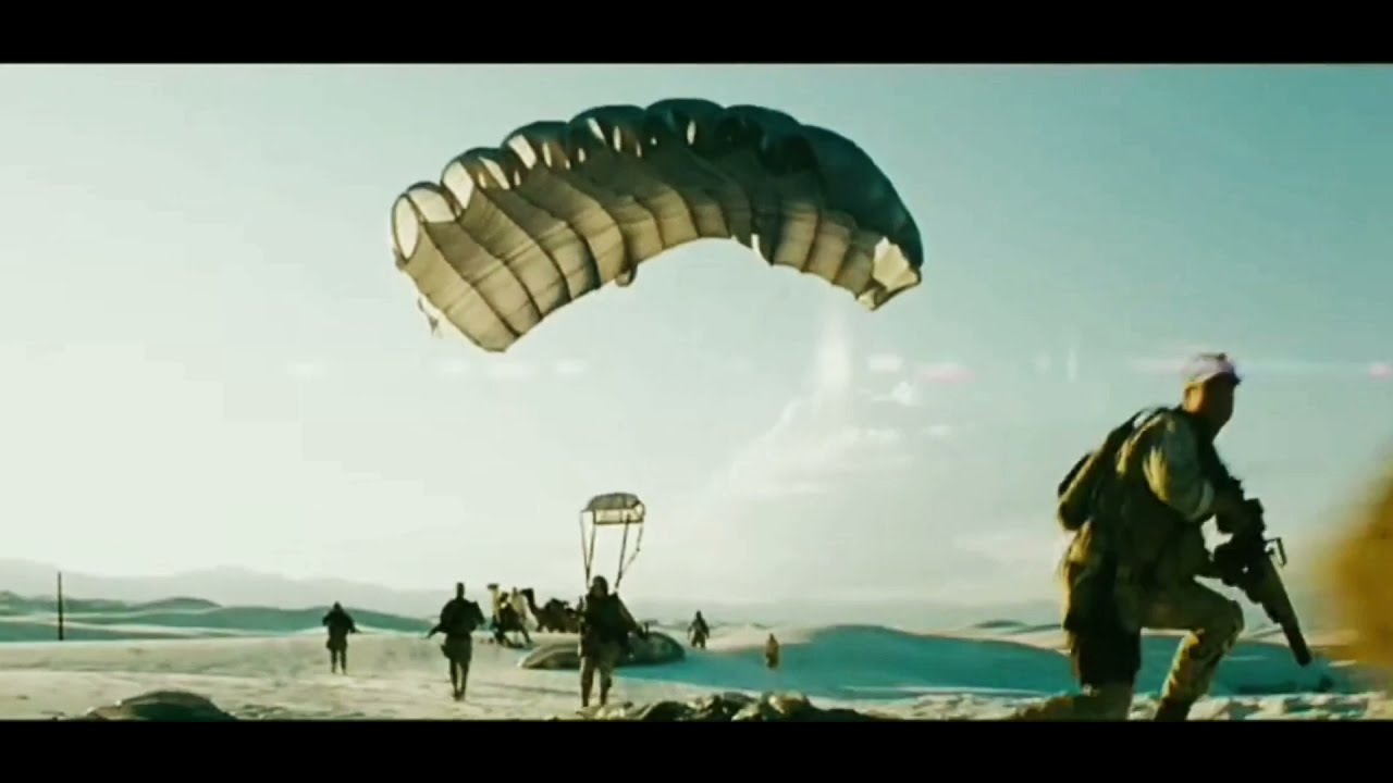 Transformers revenge of the fallen parachute drop scene - YouTube
