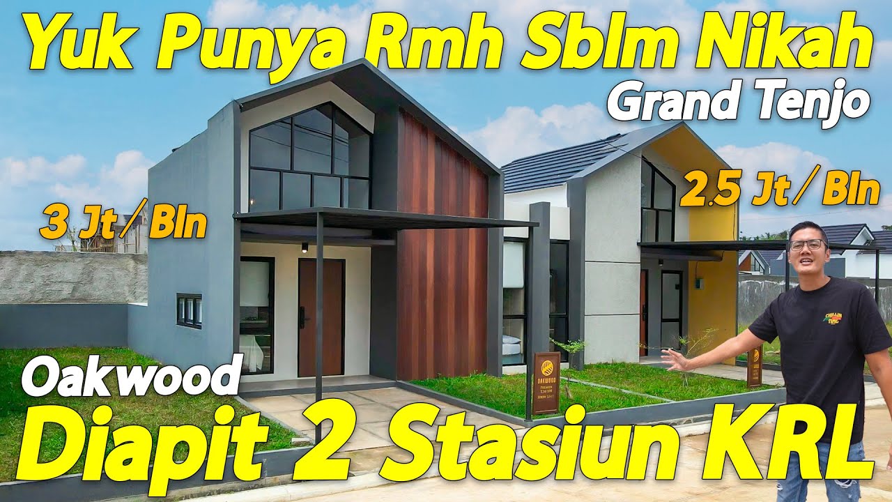 Rumah Tanah 72 Harga 300 Juta? Diapit 2 Stasiun Kereta, Grand Tenjo ...