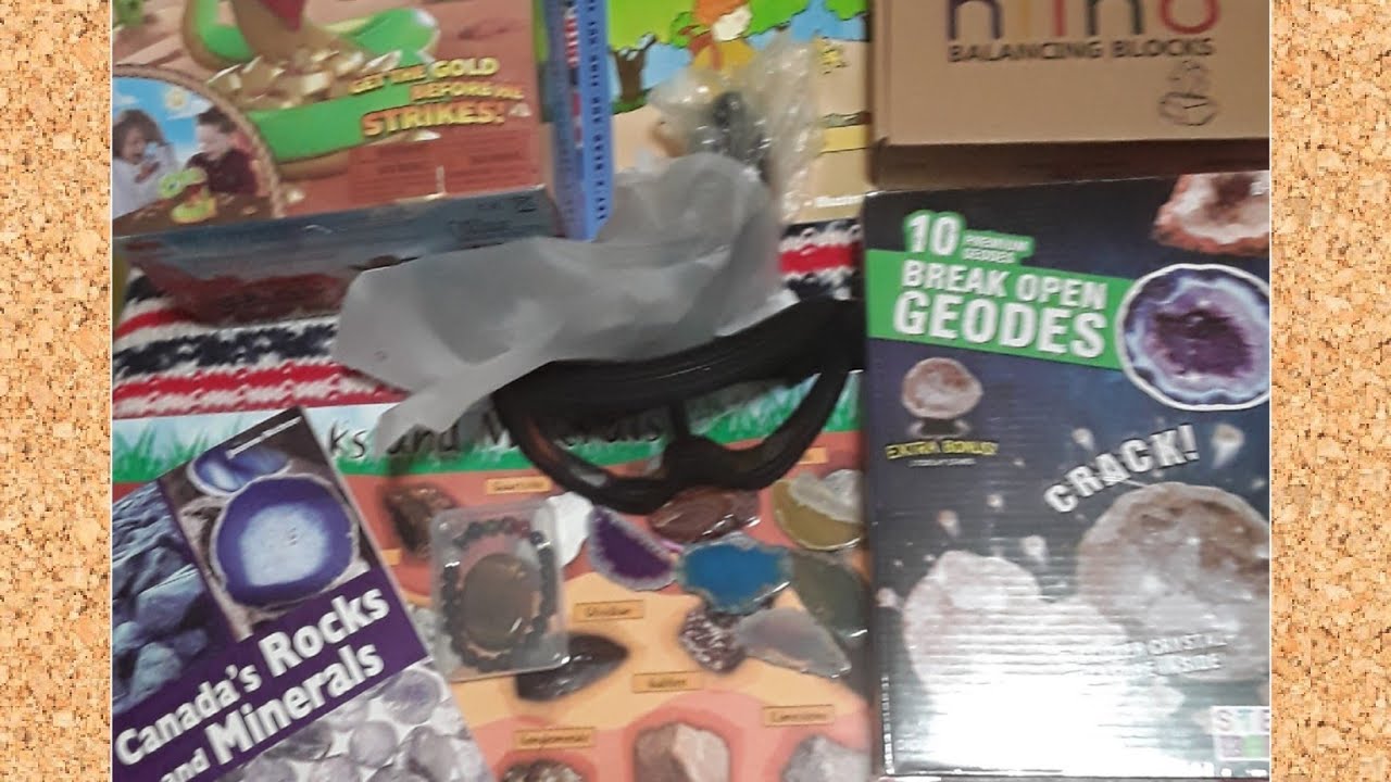 A Geology Unit Study Amazon Haul - YouTube