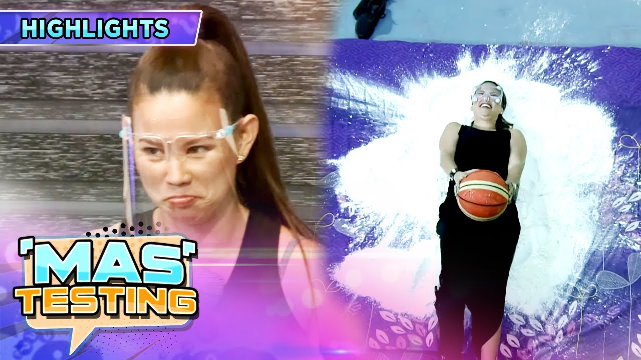 Andrea takes on the challenge in Mas Testing | It's Showtime Mas ...