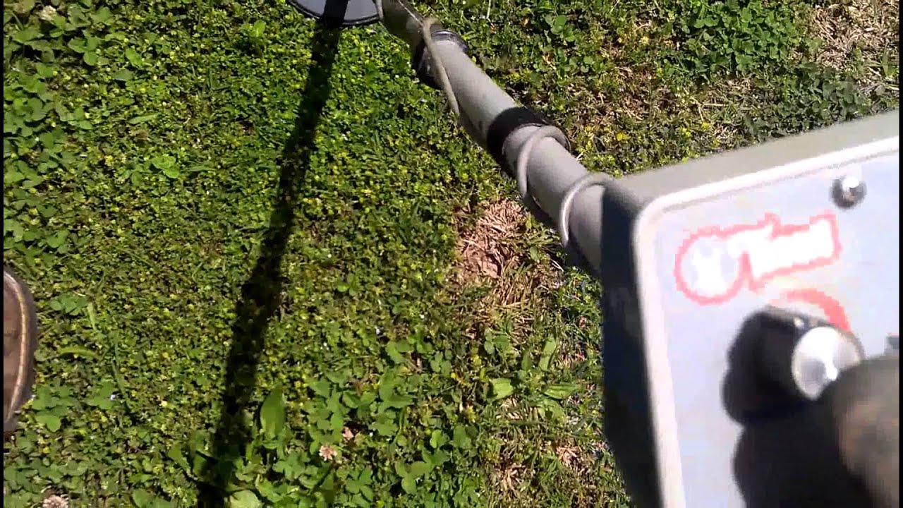 Tesoro Tejon Ground Balancing First Pull a Wheat Cent - YouTube