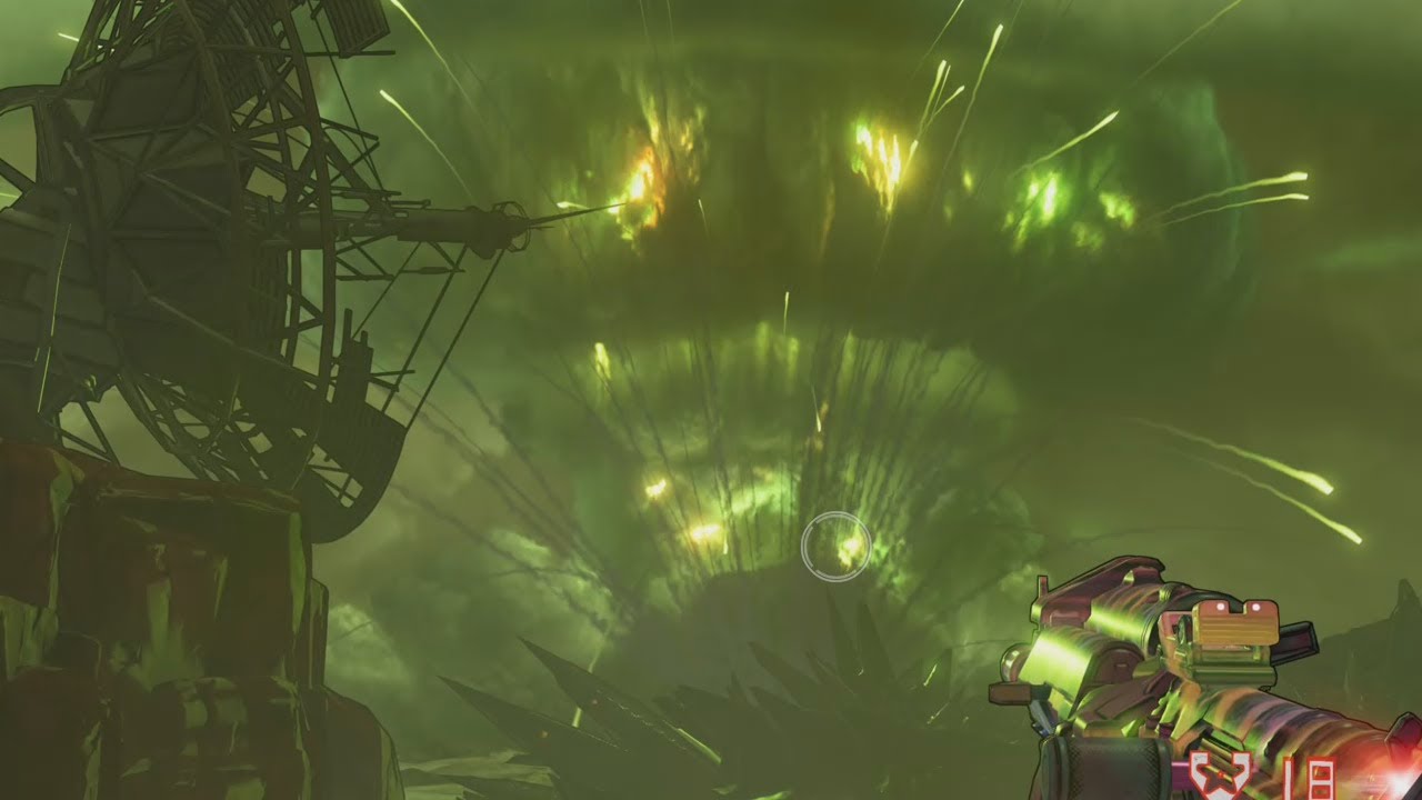 Borderlands 3 - Rose Detonates A Nuke (Bounty of Blood DLC) - YouTube