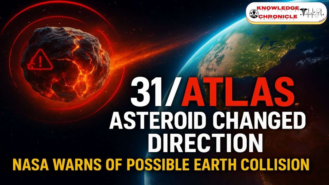 31/ATLAS Asteroid Changed Direction – NASA Warns of Possible Earth ...