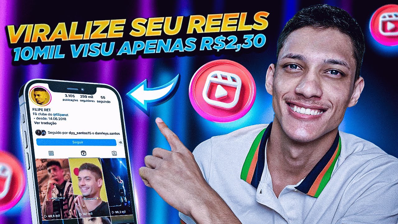 Como Comprar Visualizações no Reels do Instagram (VIRALIZE) - YouTube