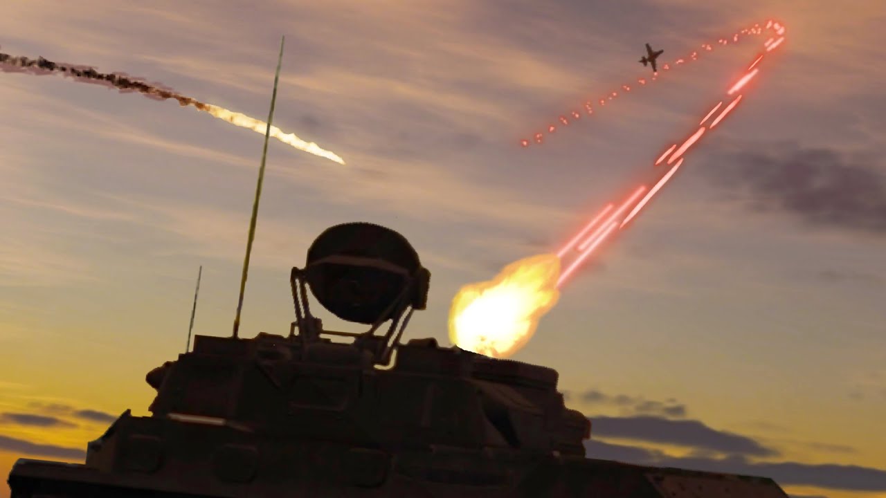 4,000 RPM ZSU-23-4 Shilka Shot Down A-10C Thunderbolt II & Su-25 ...