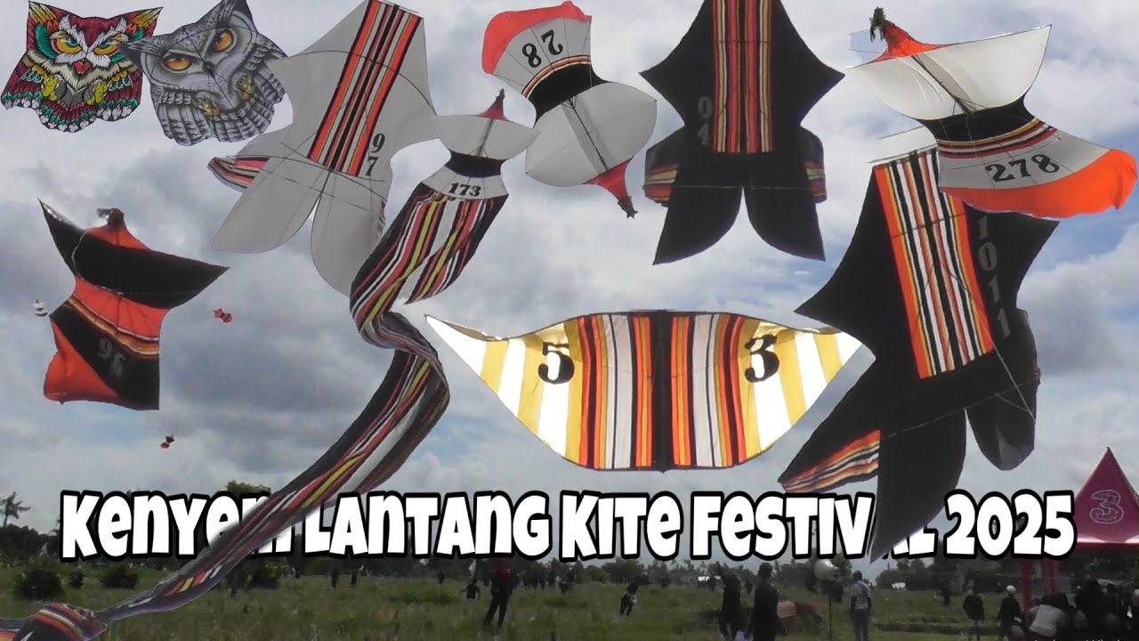 Nonton Lomba Layangan 2025 - Kenyem Lantang Kite Festival - YouTube