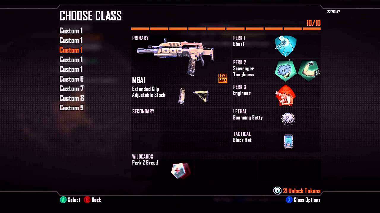 Black Ops 2 - Custom Class Setup - YouTube