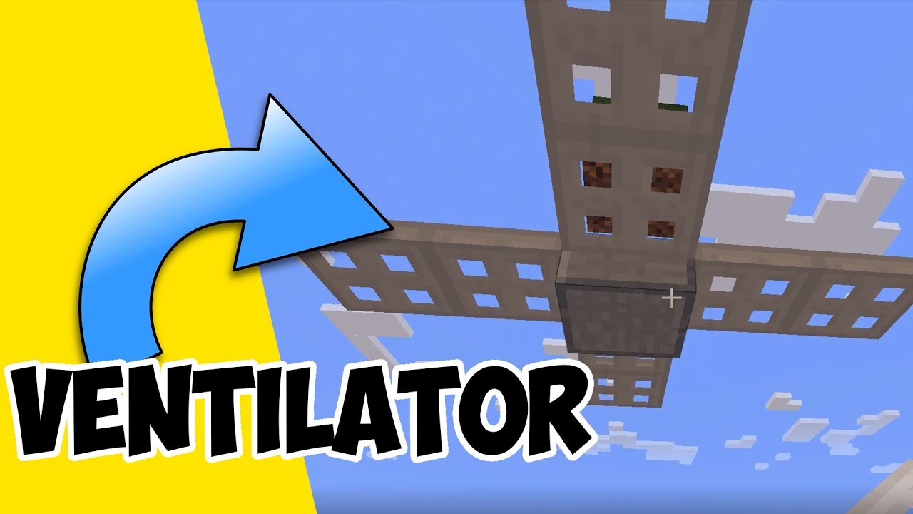 wie baut man einen Ventilator in Minecraft - YouTube