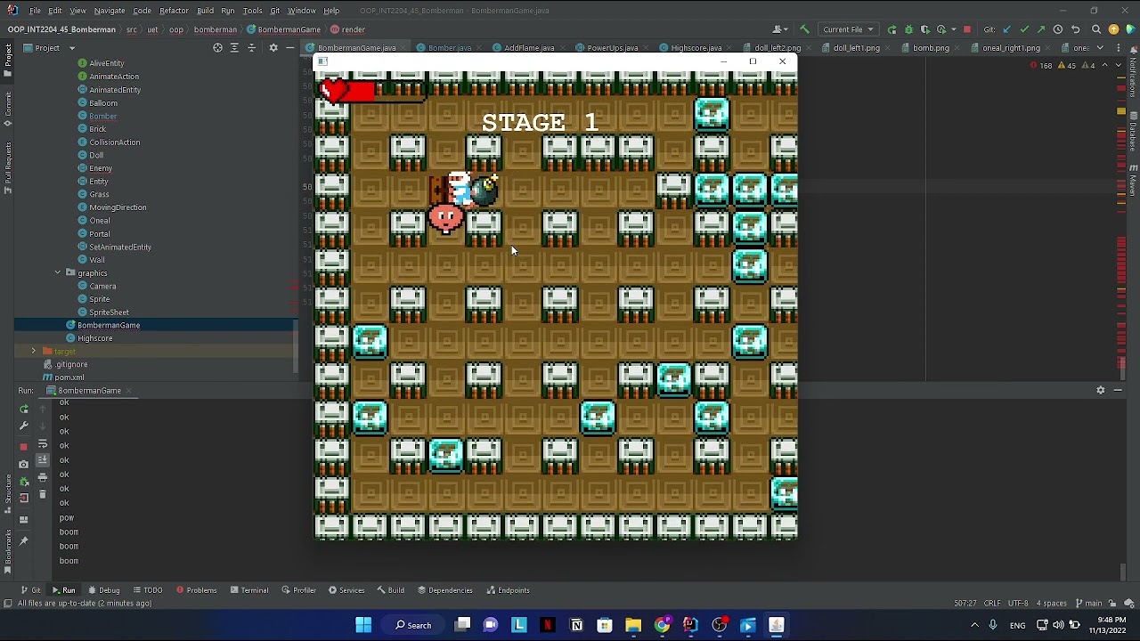 OOP_INT2204_45_Bomberman Team 10 - YouTube