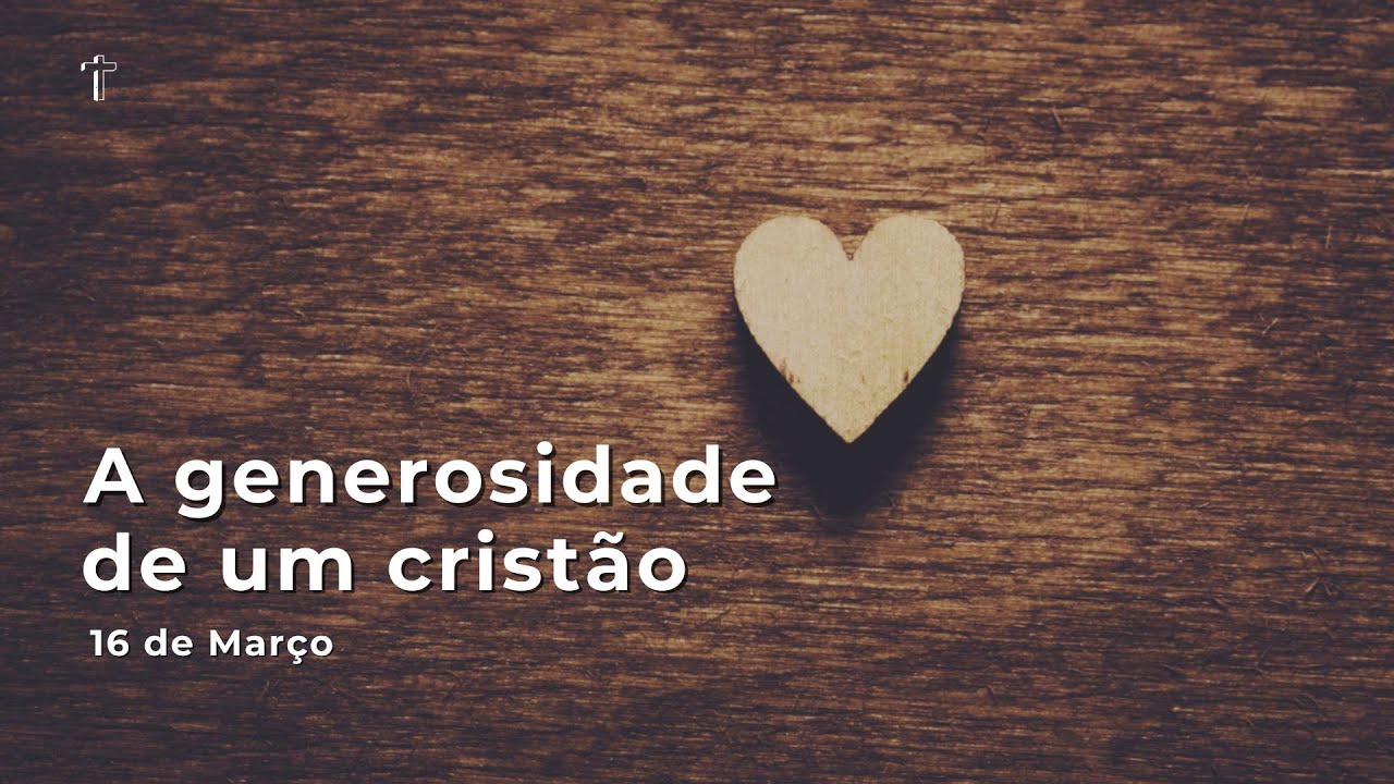 A generosidade de um cristão // Pr. Rui Sabino - YouTube