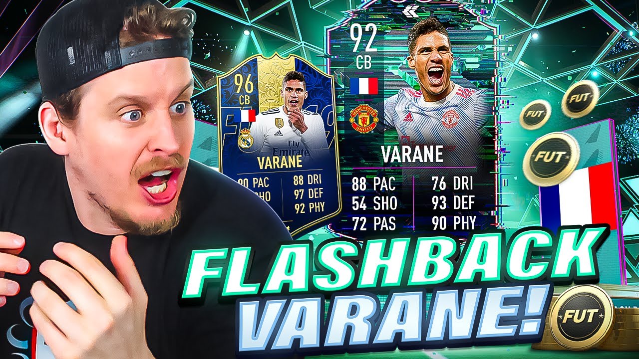 1,000,000 coins for THIS?! 92 FLASHBACK Varane Review! FIFA 22 Ultimate ...