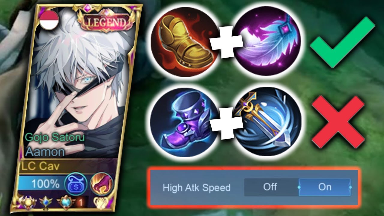 WAJIB DICOBA! Combo Item Build 1 Hit Terbaru AAMON 2022 - Top 1 Global ...