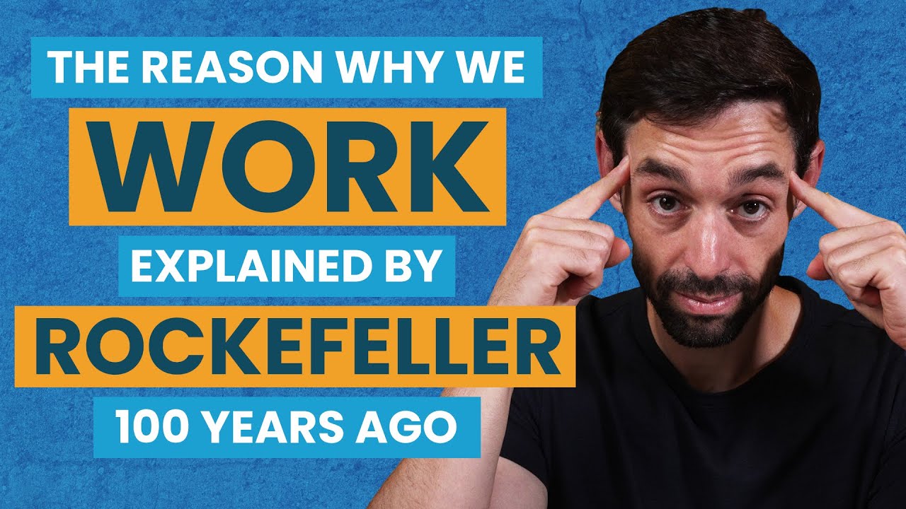 The Real Reason We Need Work - YouTube