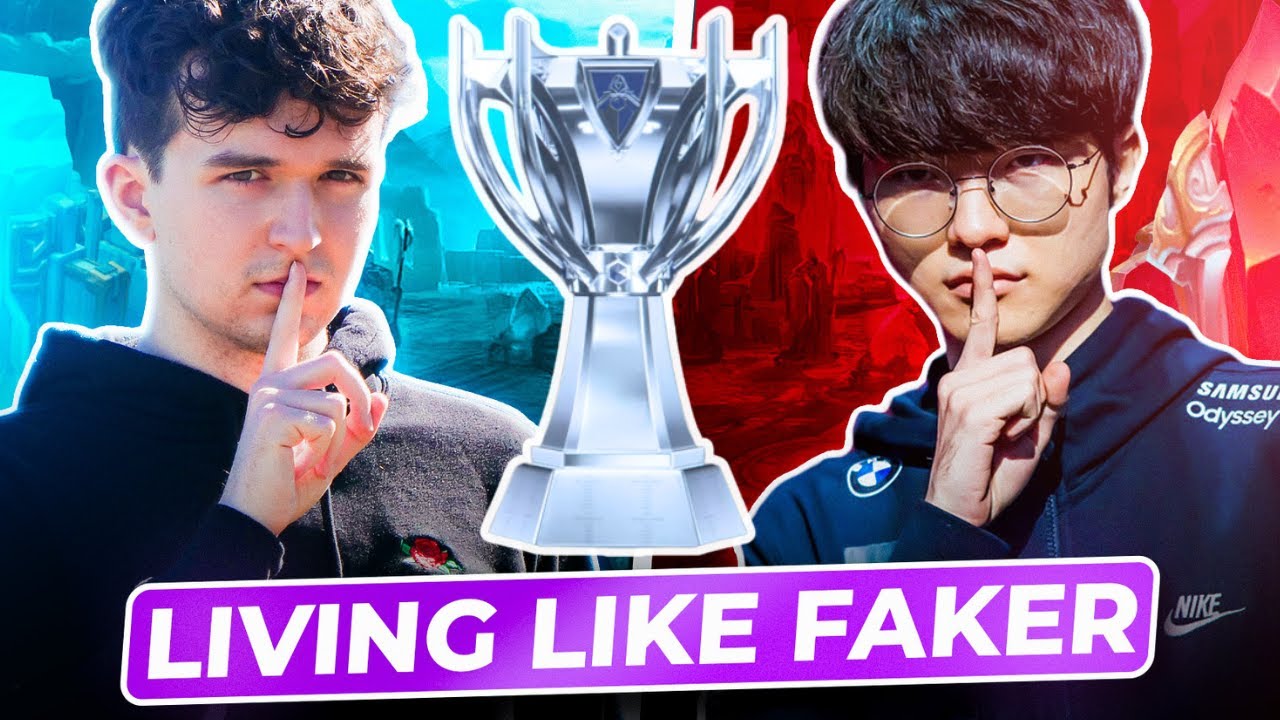 I Tried Faker's WORLDS Winning Routine for 5 Days - YouTube