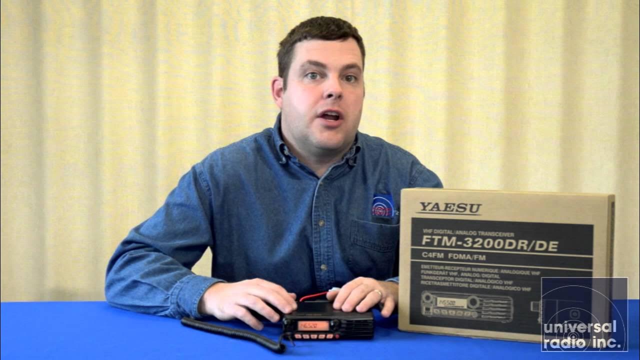 Universal Radio presents the Yaesu FTM-3200DR - YouTube