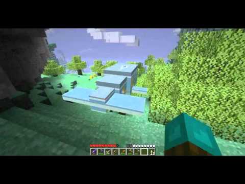 Minecraft: Aether Mod - Spinning Sky Whale WTF??? - YouTube