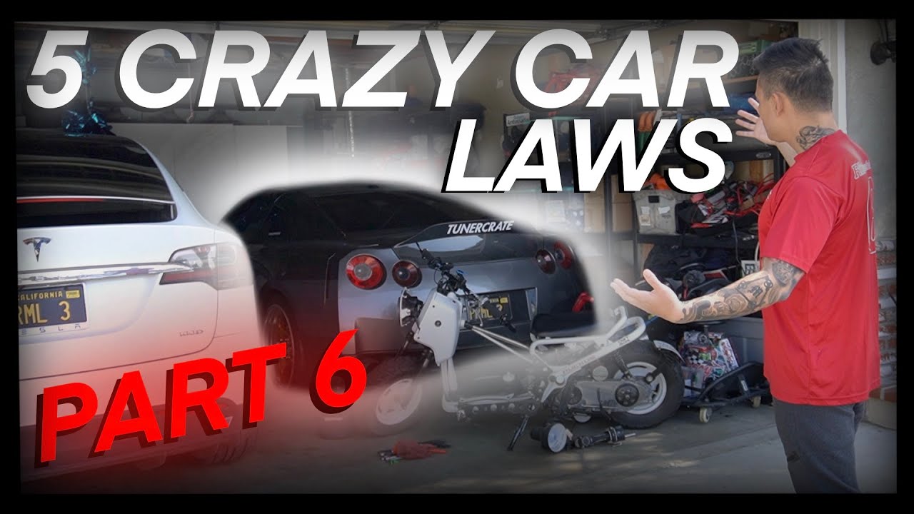 5 CRAZY CAR LAWS PART 6 I WANT TO RIDE A CAMEL - YouTube