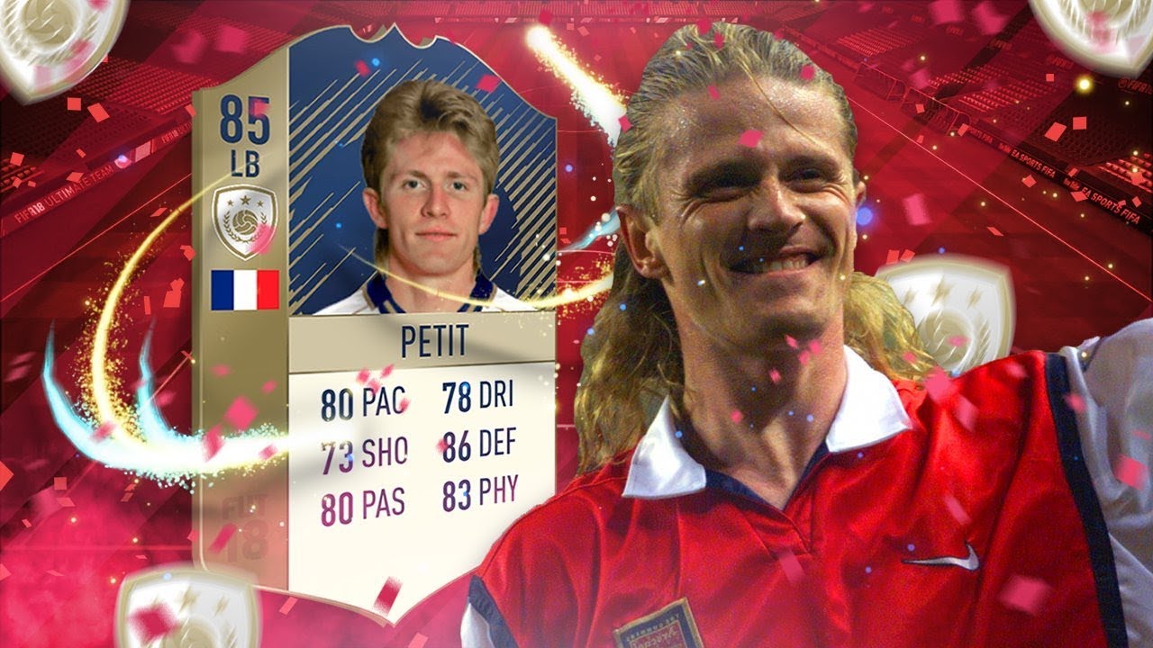 Fifa 18 Emmanuel Petit (85) Player Review - YouTube