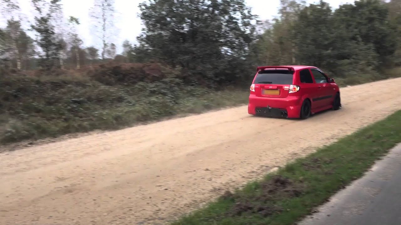 Hyundai Getz tuning 1.4 acceleration sound - YouTube